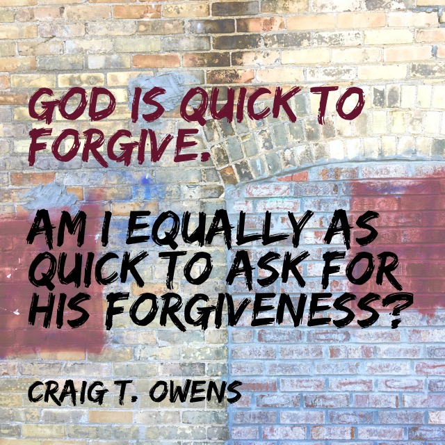 The Wonder Of God’s Forgiveness | Craig T. Owens