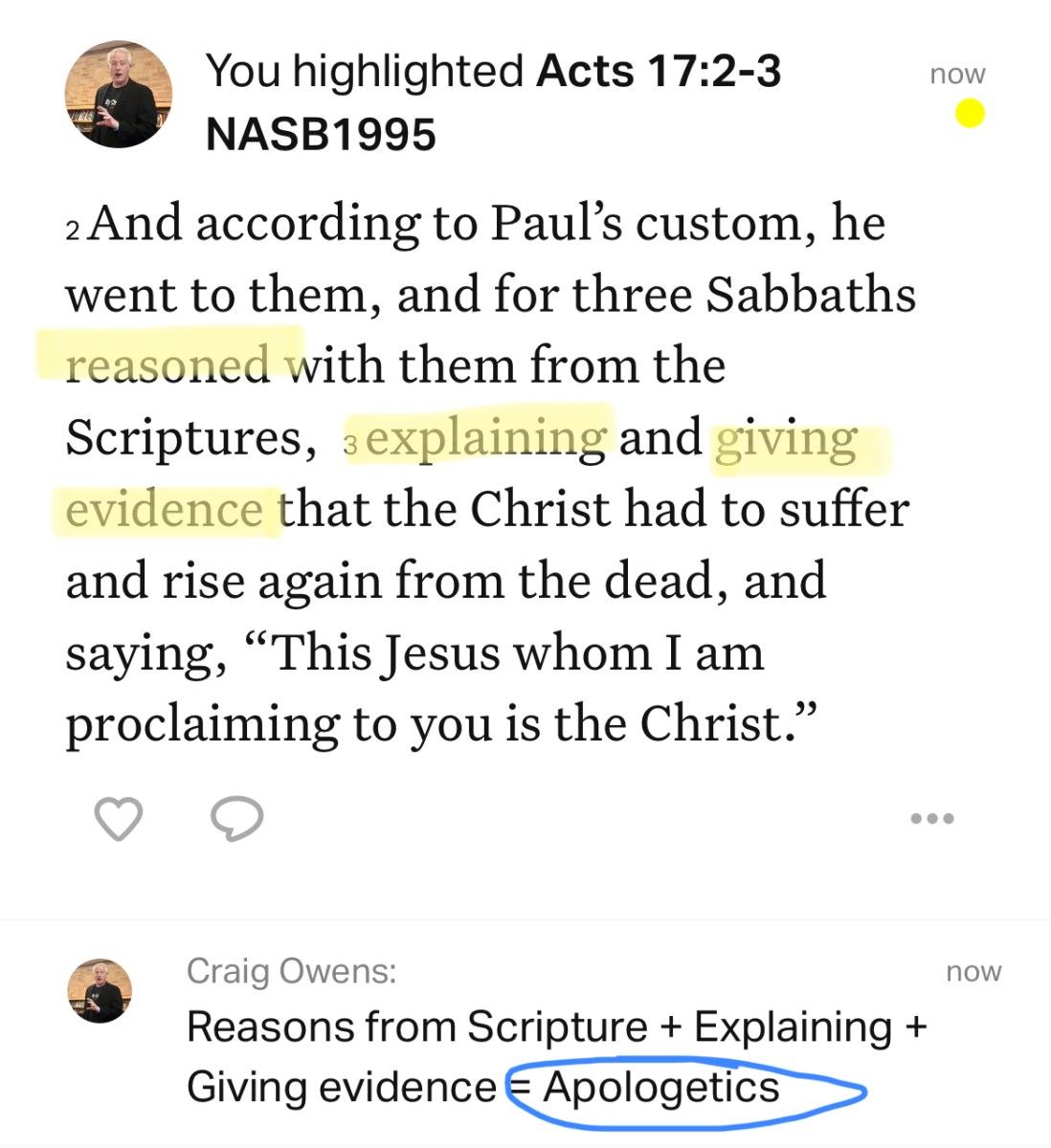 Responding To The Invitations | Craig T. Owens