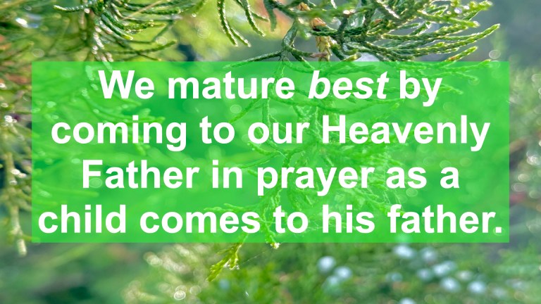 Prayer Changes My Maturity | Craig T. Owens